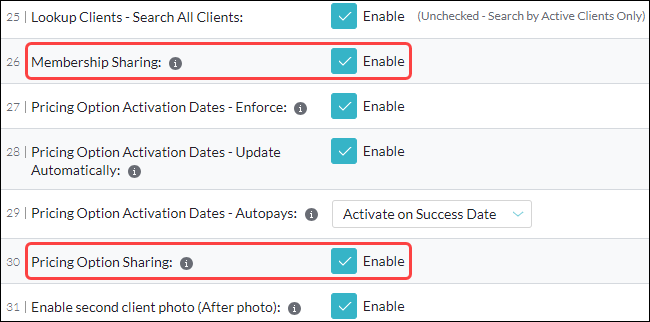 How to share pricing options & memberships