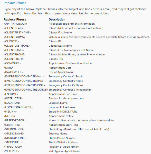 How to set up auto emails and texts