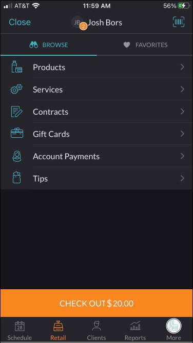 How to run a transaction on your Stripe M2 card reader (Mindbody Payments, US)