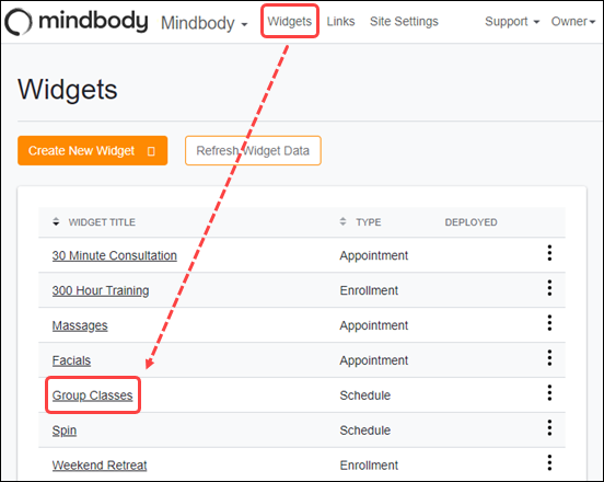How to troubleshoot missing classes (branded web widgets)