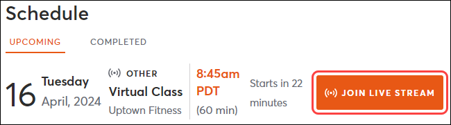 How to join virtual classes (livestream)