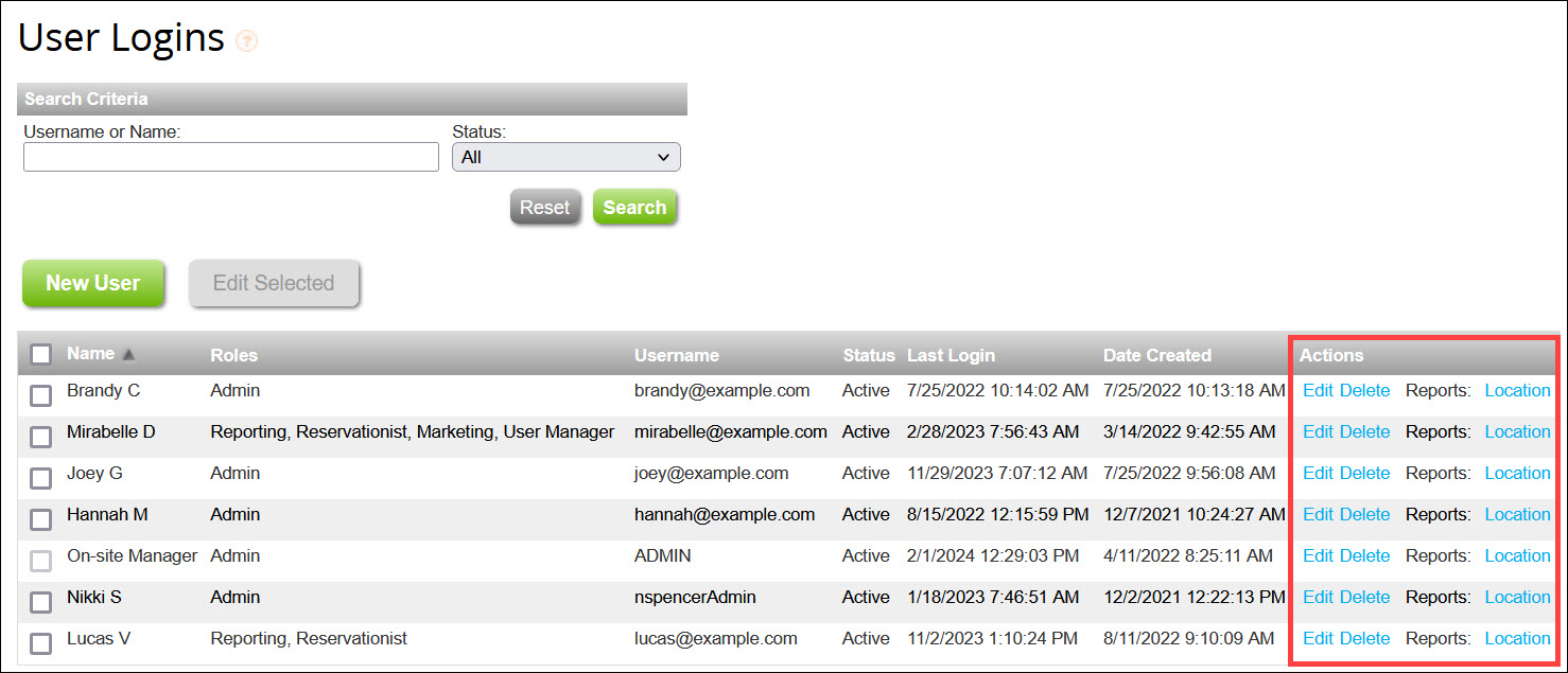 User Logins: Overview & FAQs - Booker