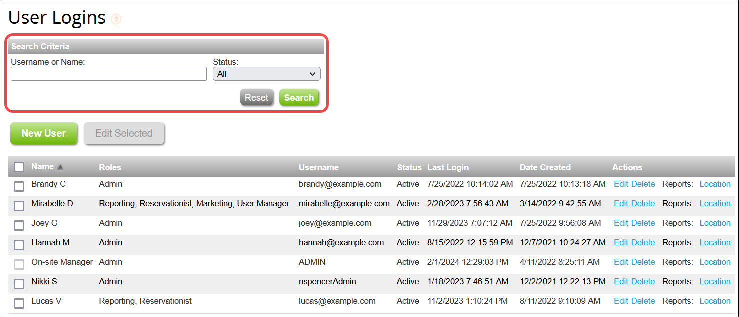 User Logins: Overview & FAQs - Booker