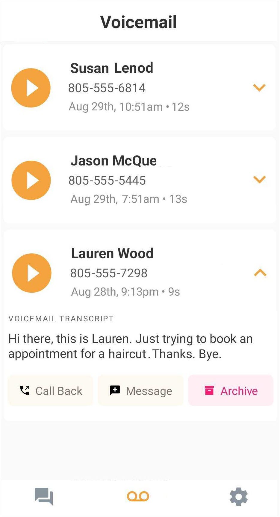 Messenger[ai] app
