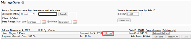 Reasons you may not be able to void a sale
