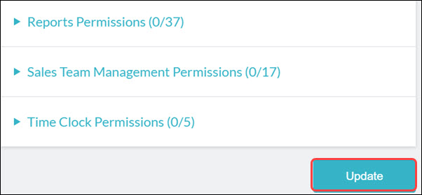 Staff Permissions - Analytics 2.0
