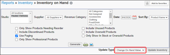 How to log and adjust inventory