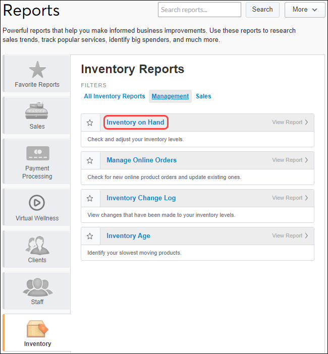 How to log and adjust inventory