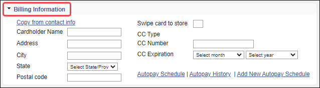How to update your clients' billing information