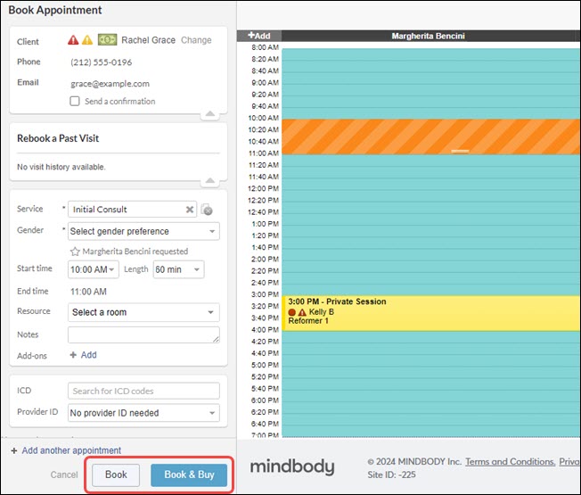 How to book an appointment (single, multiple, recurring)