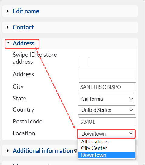 How to set up new locations for a datashare