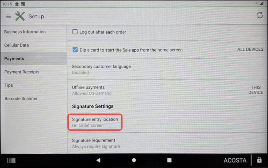 How to setup a Clover Mini device (Version 2 Accounts) - Booker