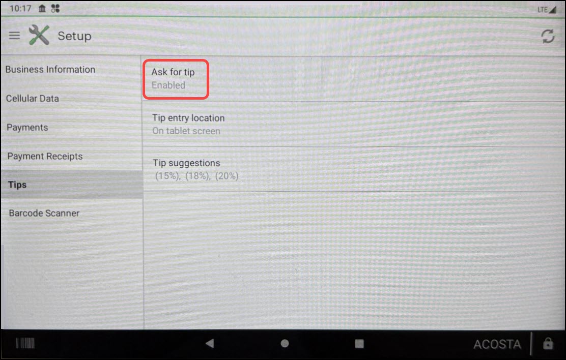 How to setup a Clover Mini device (Version 2 Accounts) - Booker