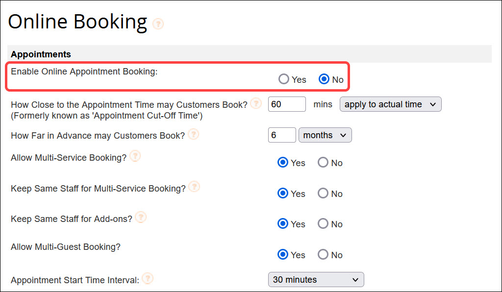Online Booking: FAQs and troubleshooting - Booker