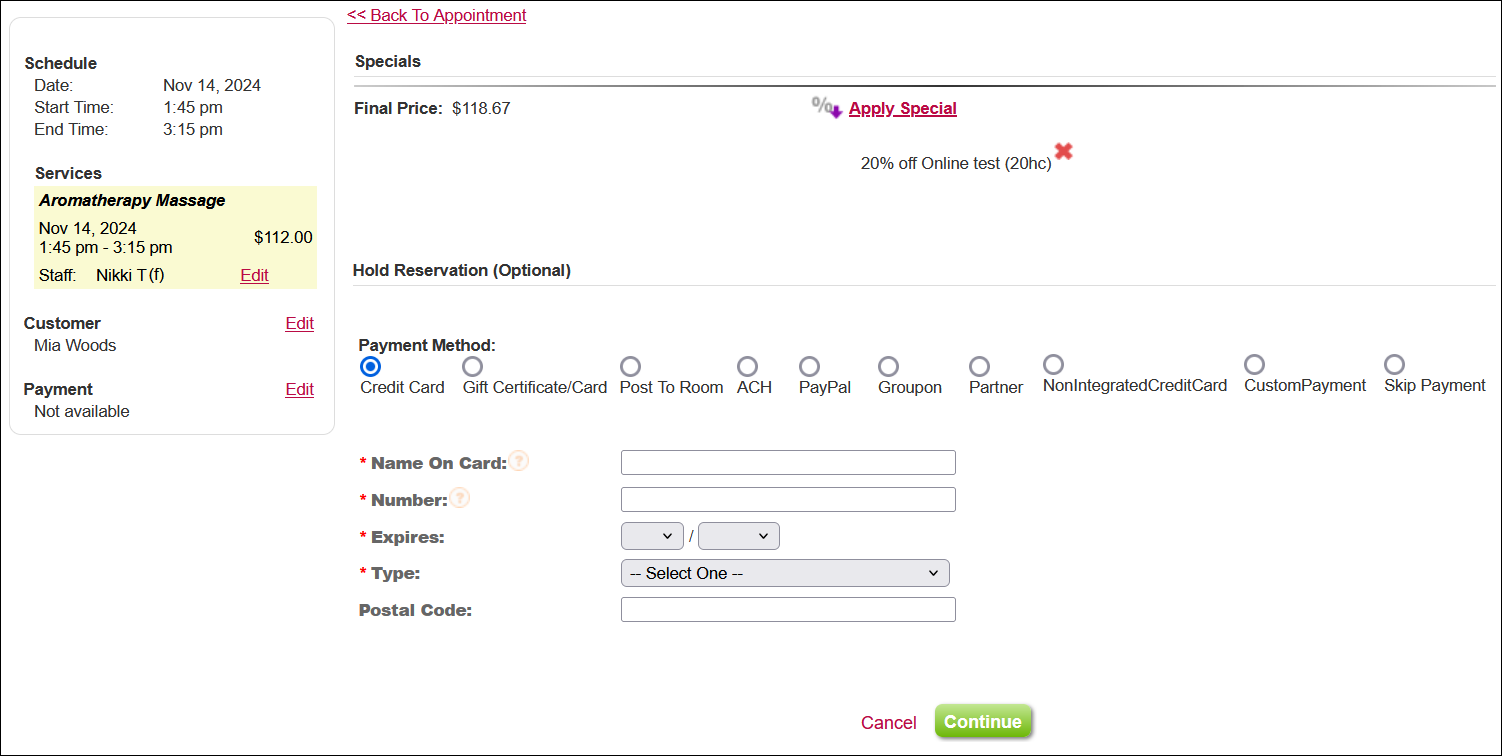 Deposits and Holds: Overview (Booker)