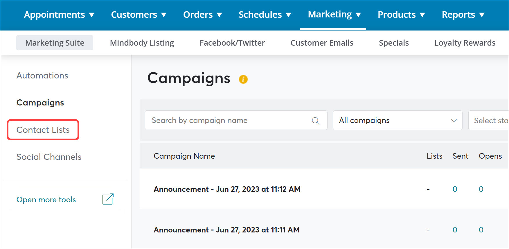Marketing Suite: Contact Lists: How to copy Smart Lists (Booker)