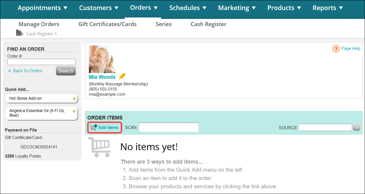 How to add a tip to an order after it is closed (Booker Version 1)