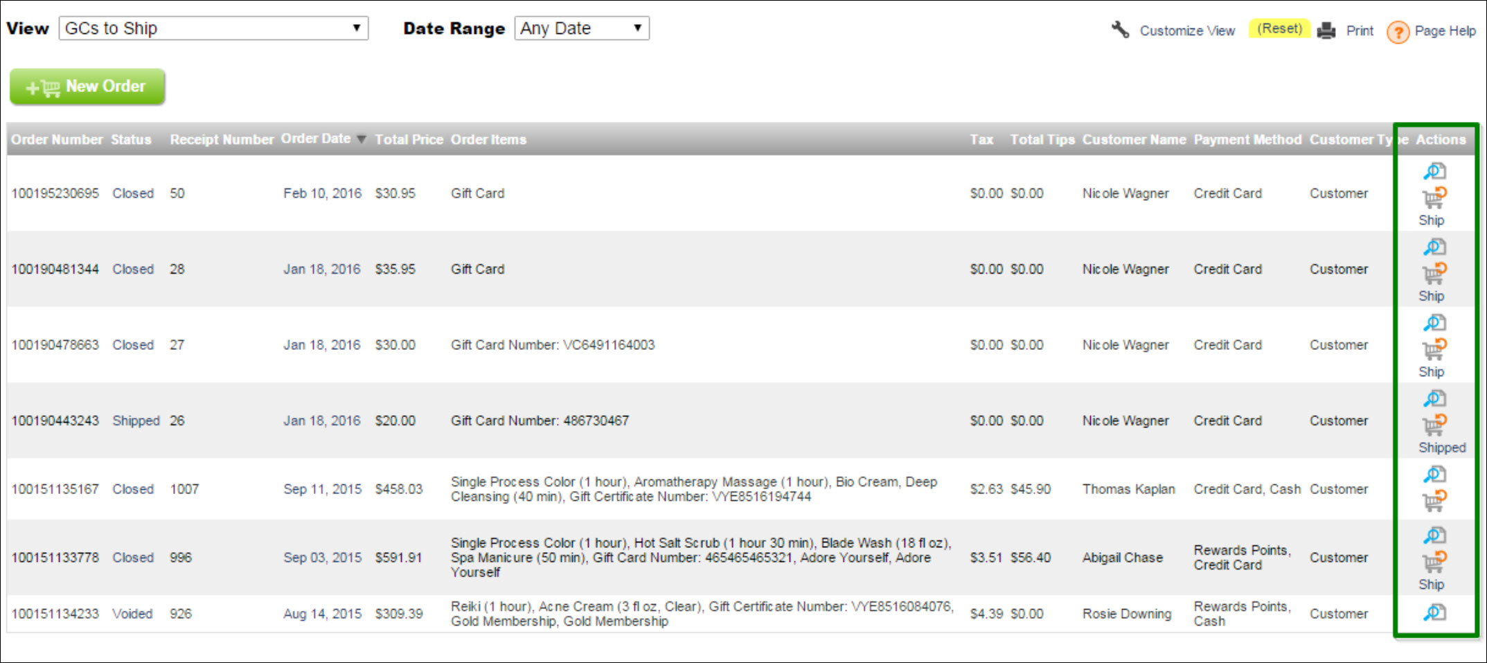 How to sell gift cards online (Booker Version 1)