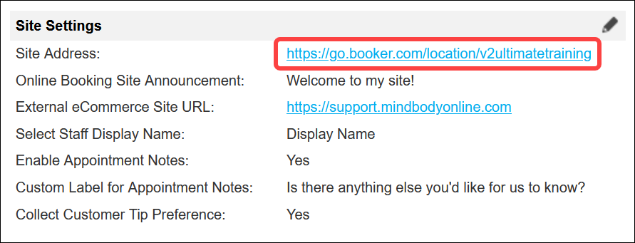 How to sell gift certificates online (Booker)