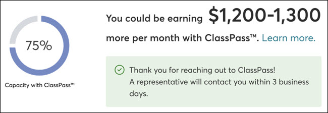 ClassPass FAQ