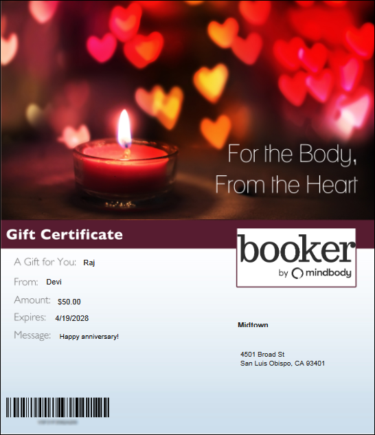 Gift Certificates and Gift Cards: Overview (Booker)