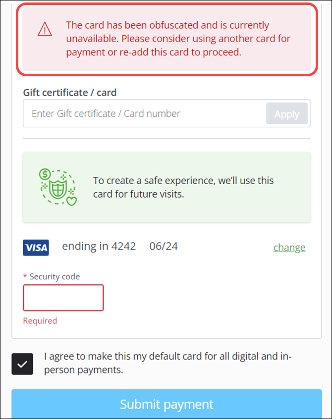 Credit card obfuscation FAQ (Booker)