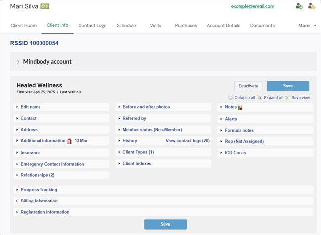 How to know which version of the client info or profile information ...